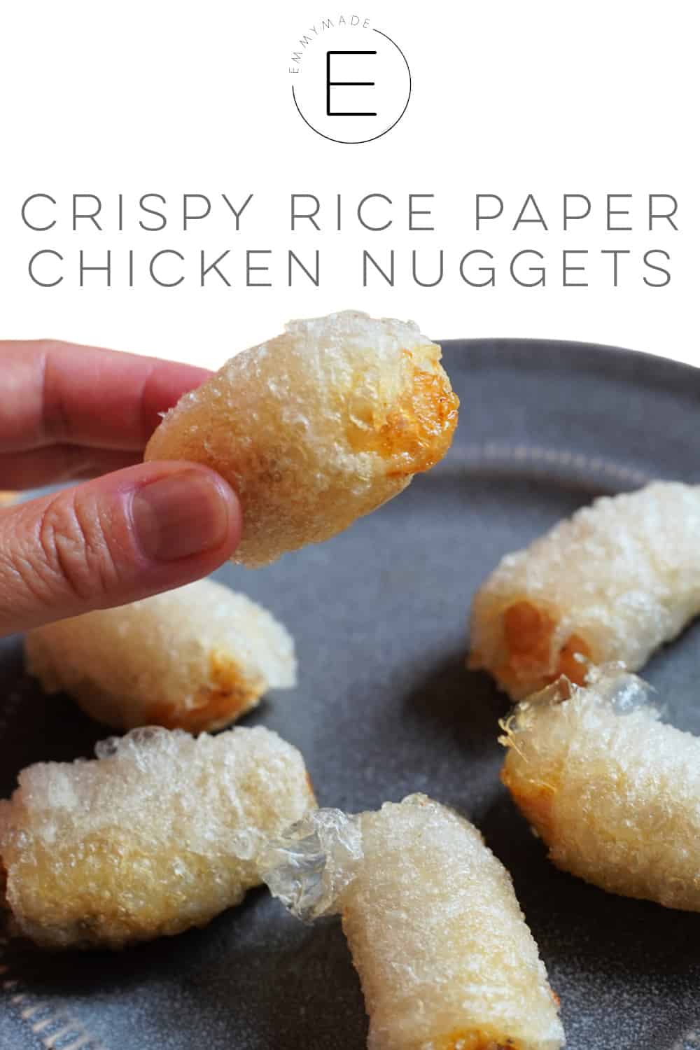 Crispy Rice Paper Fried Chicken - Emmymade